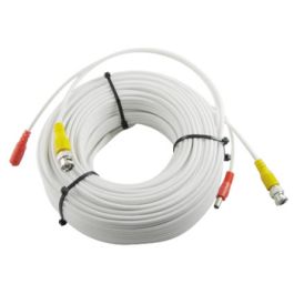 100ft Premade Siamese Cable White PMC-SIAM-100